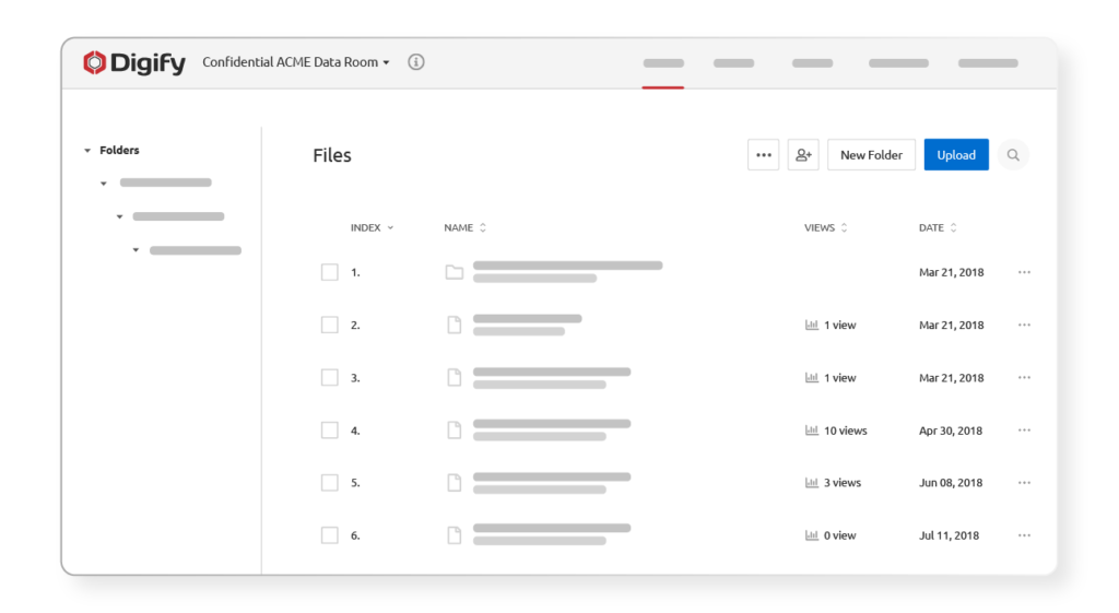 Virtual Data Room - Digify - Digify